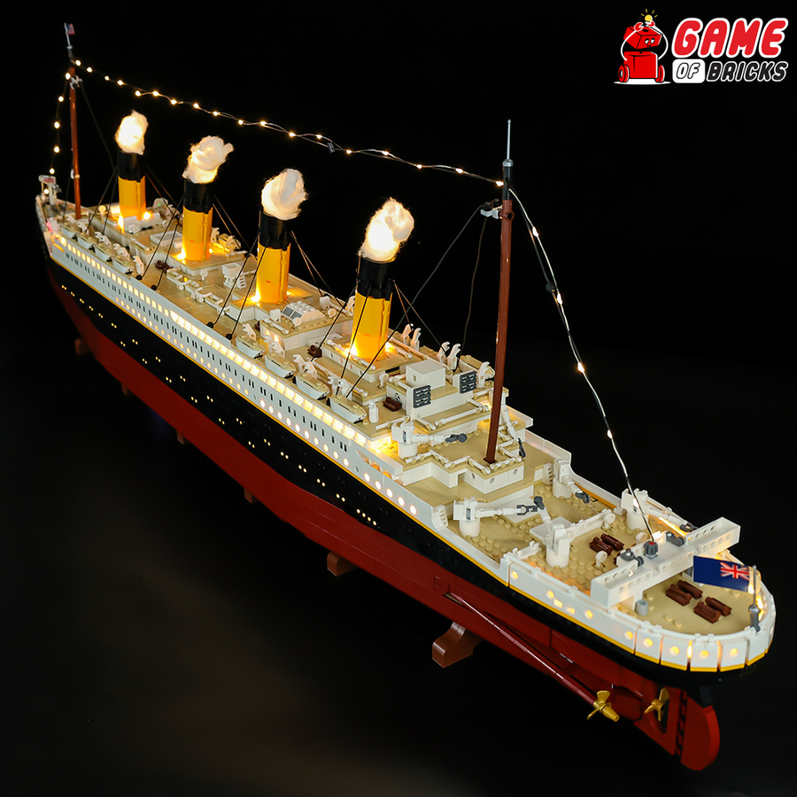 LEGO Titanic Light Kit - 10294 | Game of Bricks USA