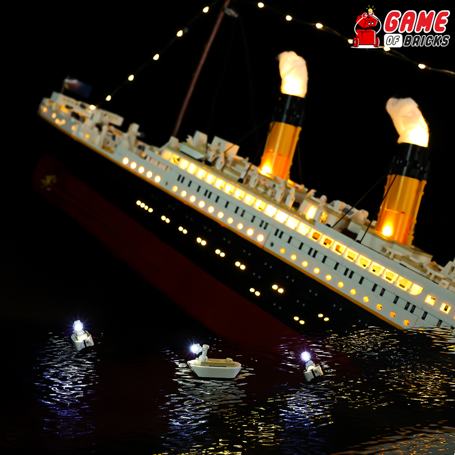 LEGO Titanic Light Kit - 10294 | Game of Bricks USA
