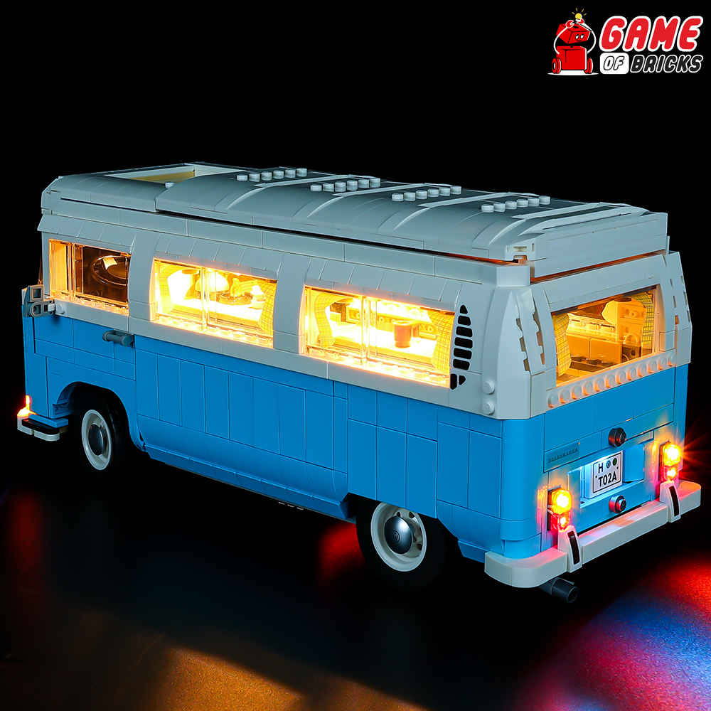 LEGO Volkswagen T2 Camper Van 10279 Light Kit– Game of Bricks USA